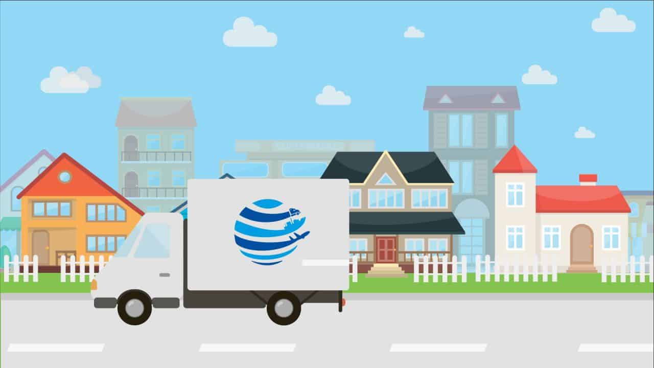 Animated video advertisement of the company MD Logistic. - Videoservice Studio